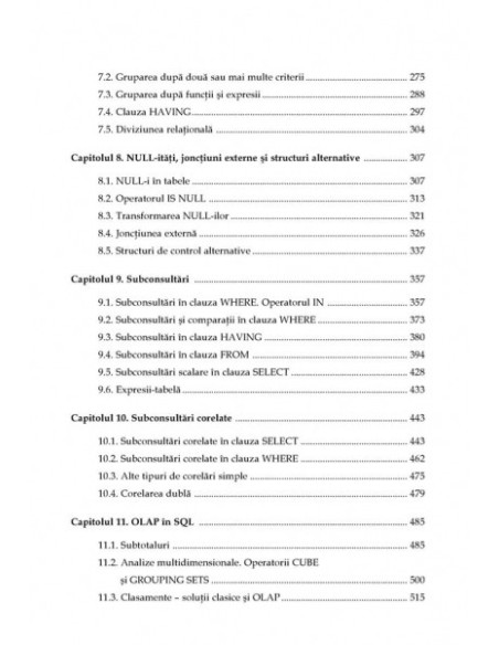 Sql Dialecte Db2 Oracle Postgresql și Sql Server 9179