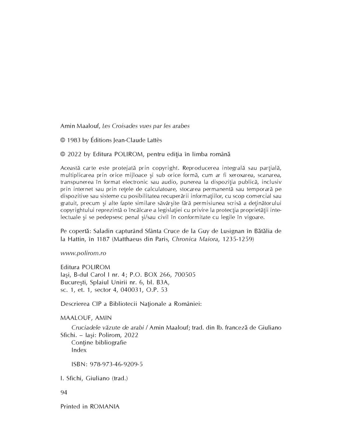 Cruciadele văzute de arabi