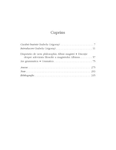 Discuţie despre adevărata filosofie * Gramatica